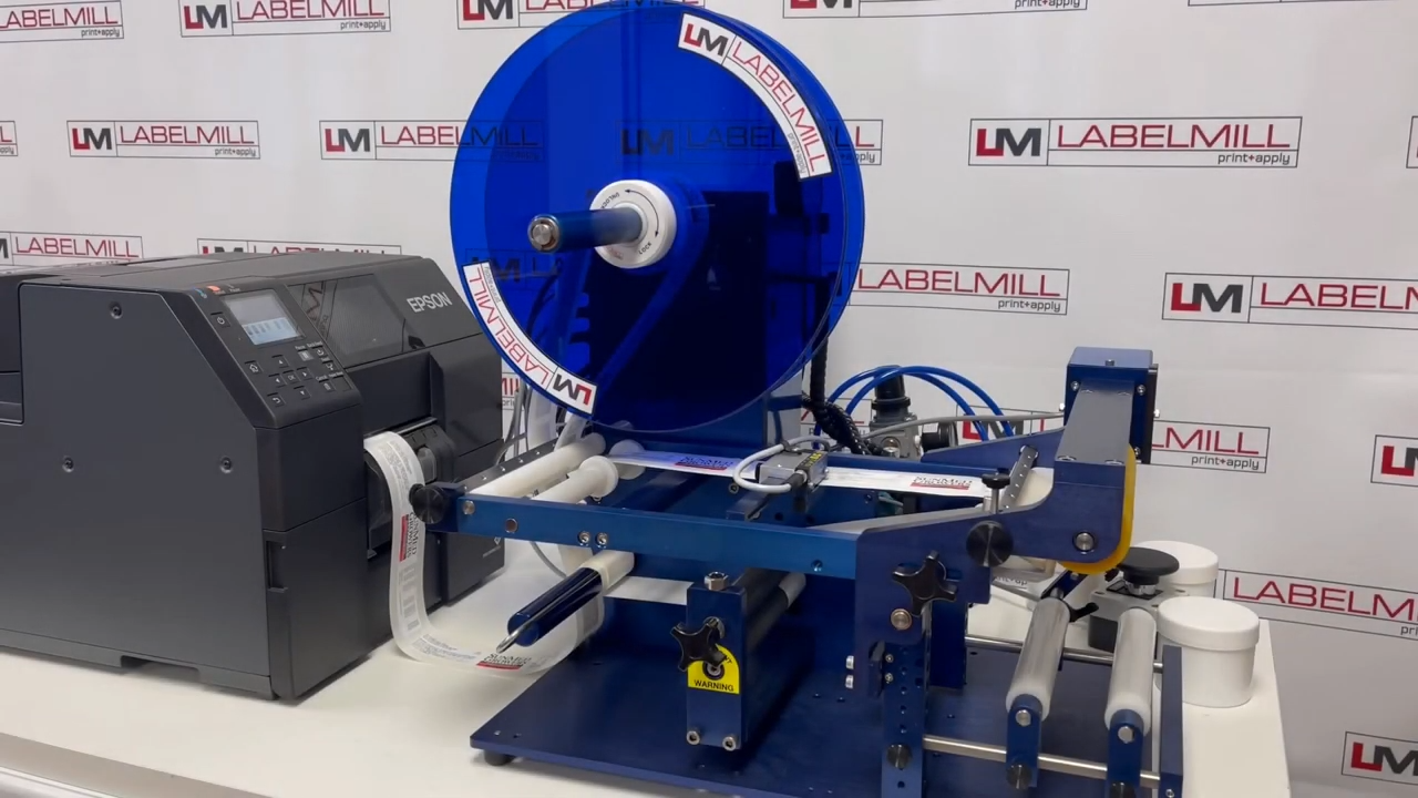 Automatic Label Applicator for Product Branding PaladinID, LLC Label ...